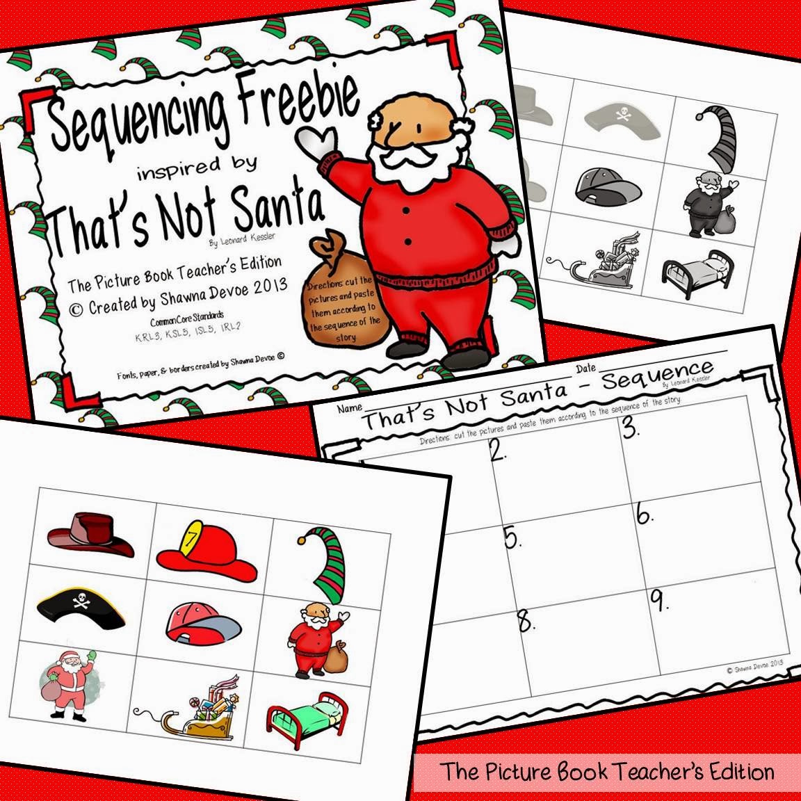 That's Not Santa by Leonard Kessler - Teaching Ideas | The Picture Book ...