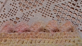 Creations By SerenaPaliria: Crocheted Shell Stitch Scalloped Border ...