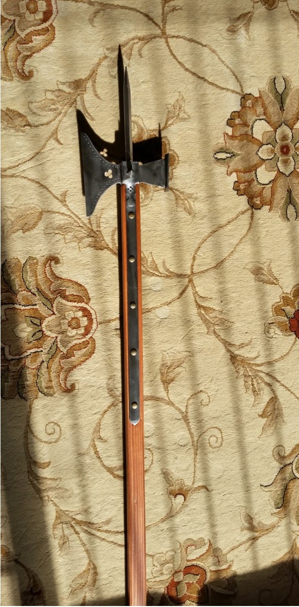 WAB Corner: 15th C. Medieval Pole Axe - Repro Finished