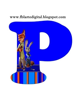 Alfabeto de Zootopia. - Oh my Alfabetos!