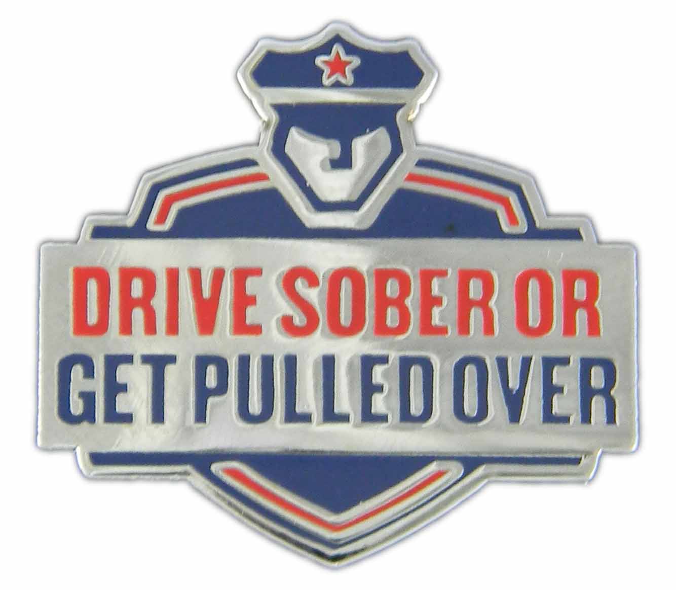 Point Emblems: Drive Sober Pin