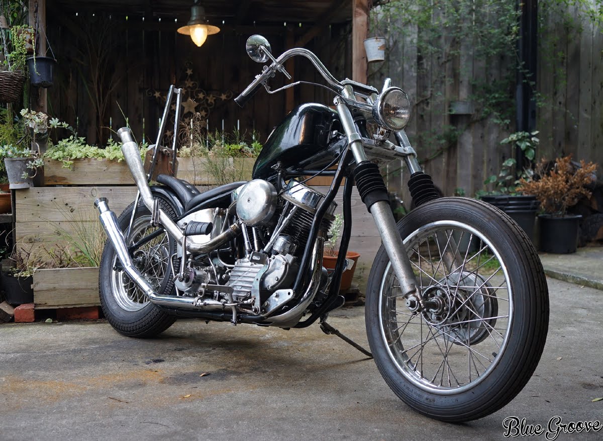 BLUE GROOVE SHOP BLOG: - SOLD - 49` PANHEAD CHOPPER