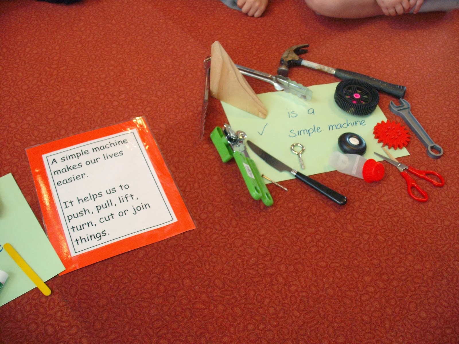 Room A and B 2013: Sorting Simple Machines