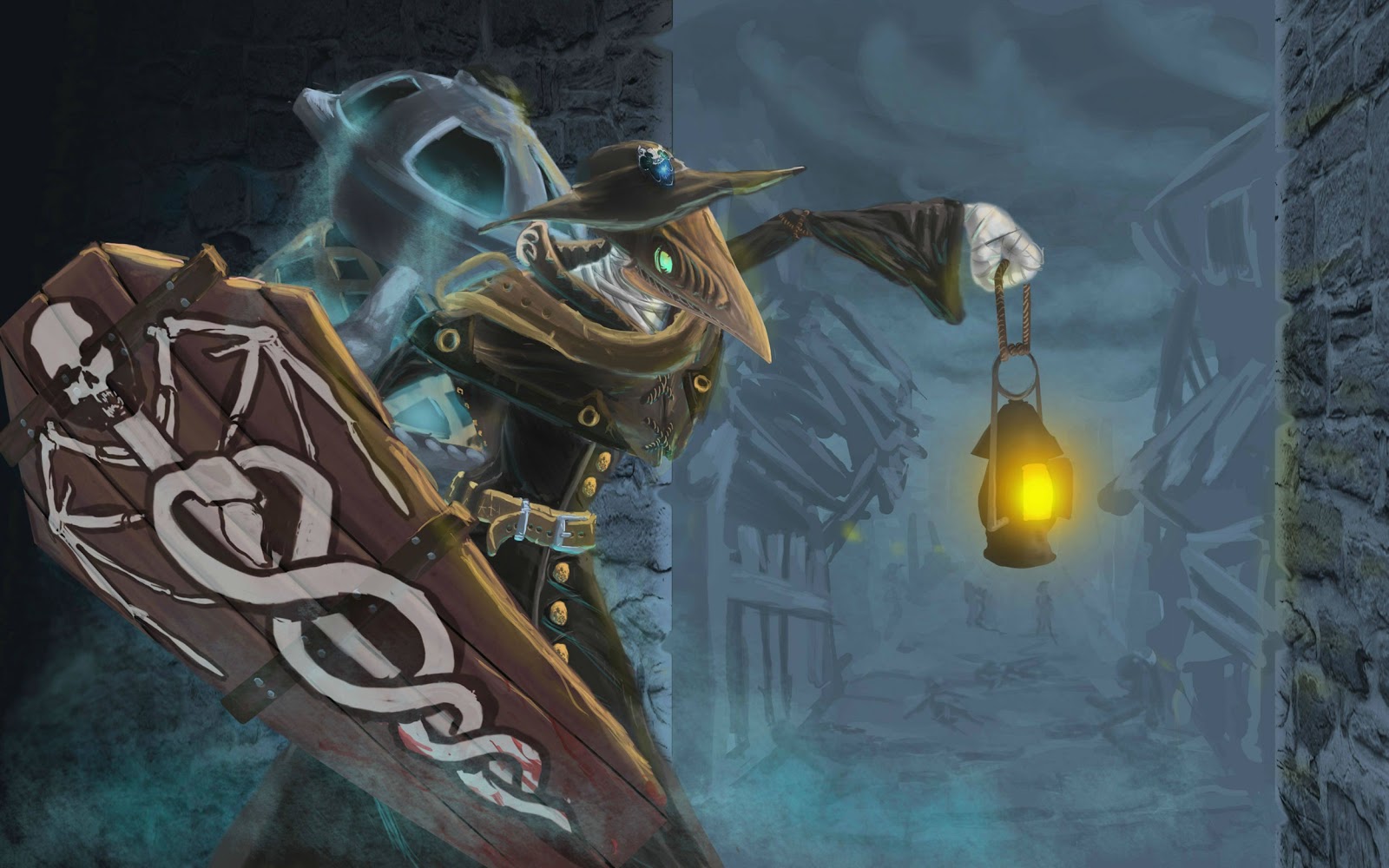 Riot Singed Wallpaper