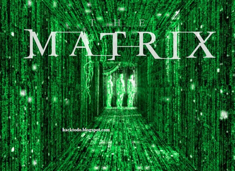 Matrix Effect Trick on your computer by using Notepad
