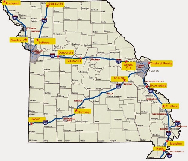 Missouri Department of Transportation: Starting a Road Trip to Adventure