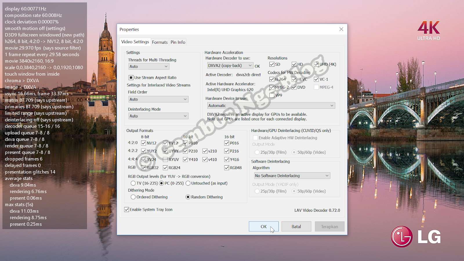 Bisakah iGPU Intel UHD Graphics 620 Memainkan Konten HEVC - Gembos Nge-Blog