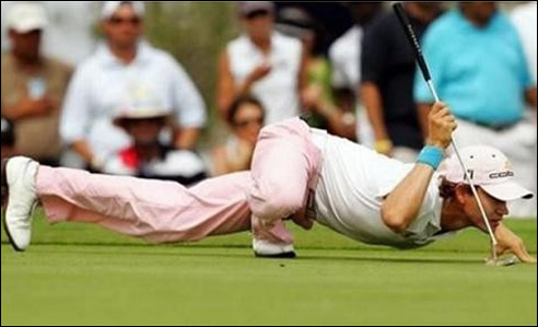 Spider Man playing Golf | Funny images