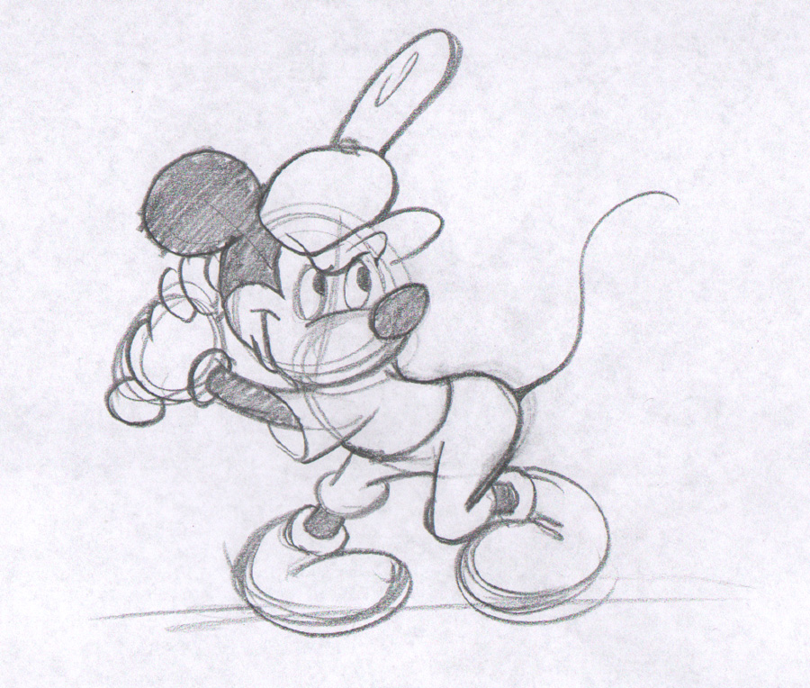 The Art of Lavalle Lee: Mickey Mouse - Study 6