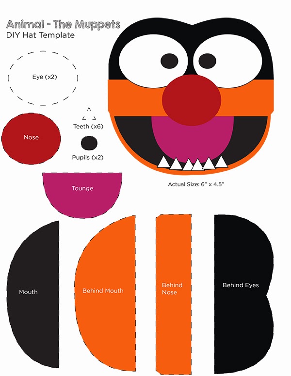 One Project at a Time - DIY Blog: Make An Animal from the Muppets Costume