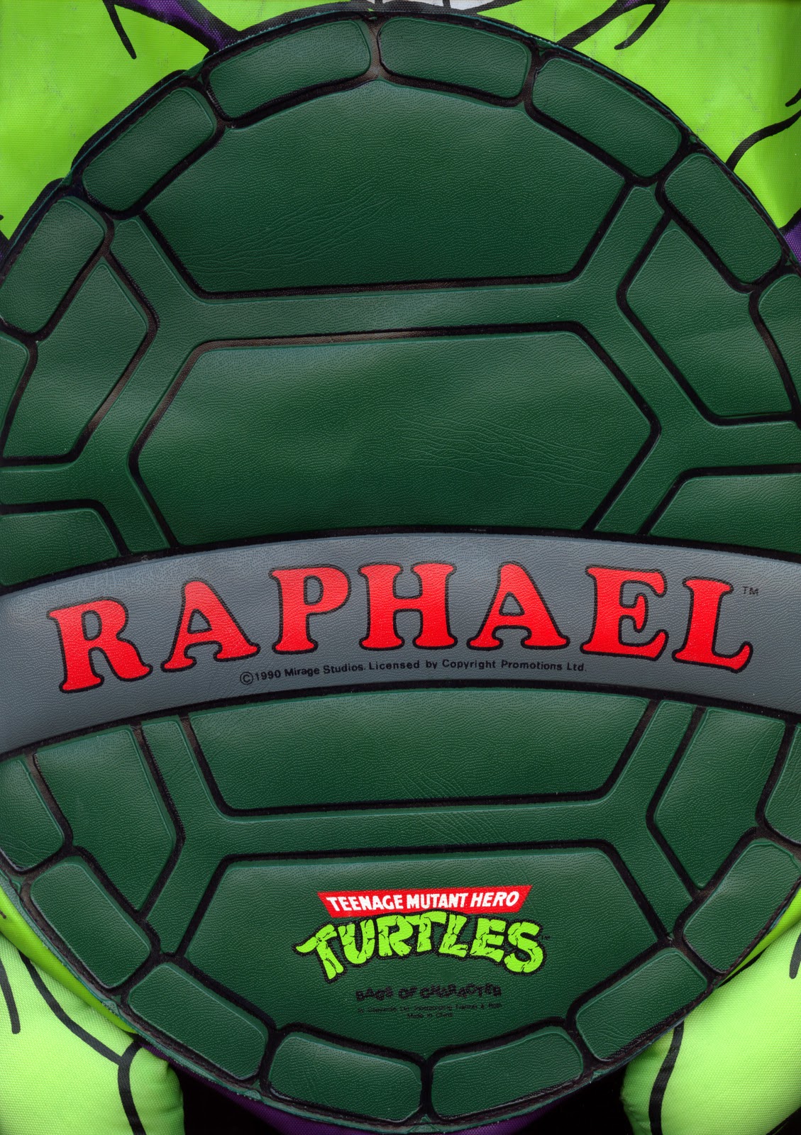 squer's TMNT Collection: 1990 RAPHAEL BACKPACK