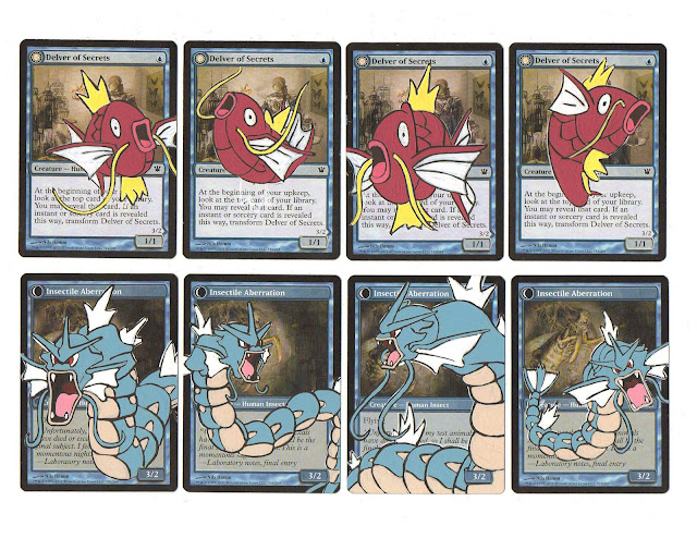 "Delver of Secrets // Insectile Aberration" by Marc Lake