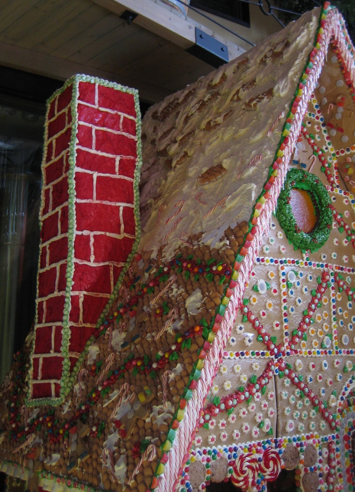 A Very Good Life: Giant Gingerbread House