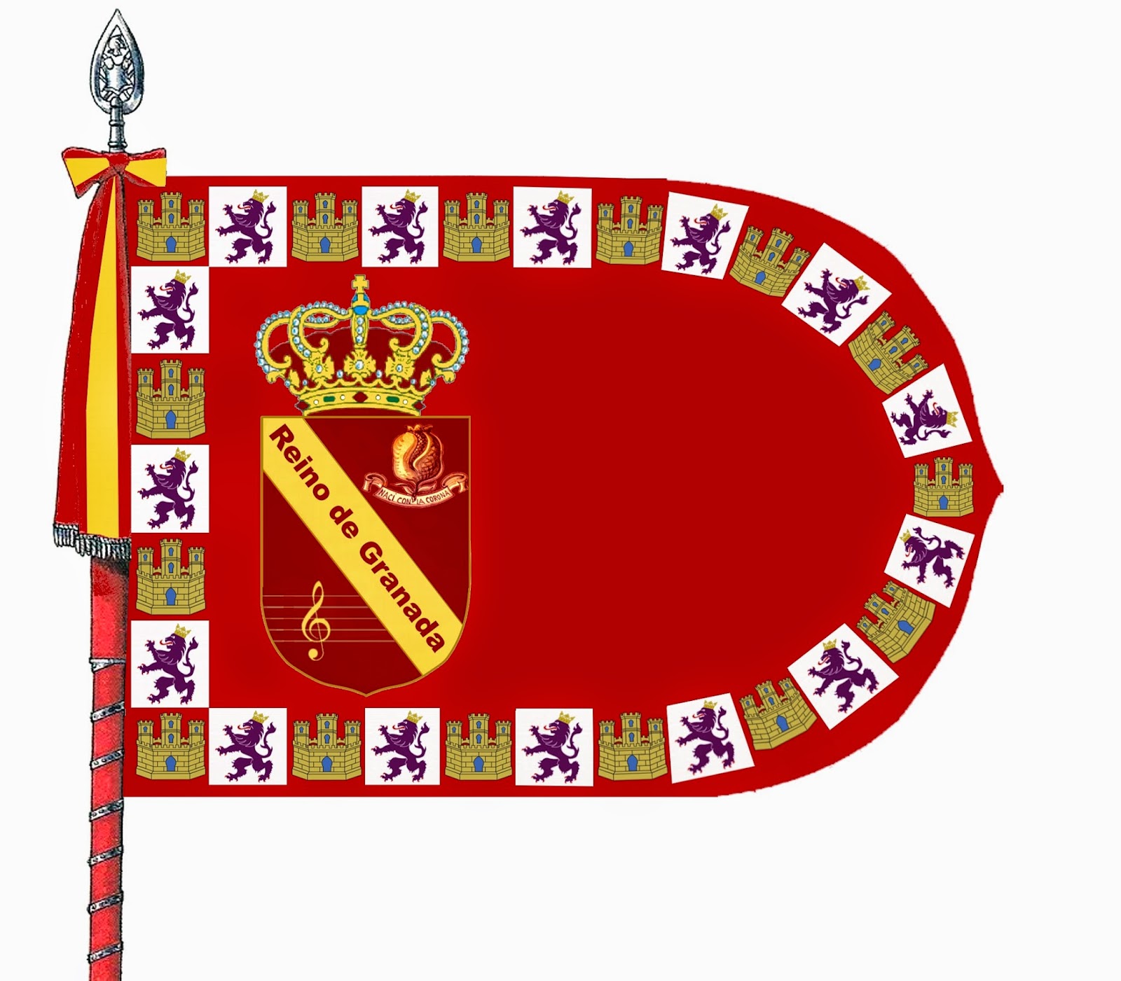 Reino de Granada: La bandera