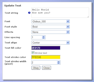 dominoc925: HTML5 Picture Text WebApp for making social network picture ...