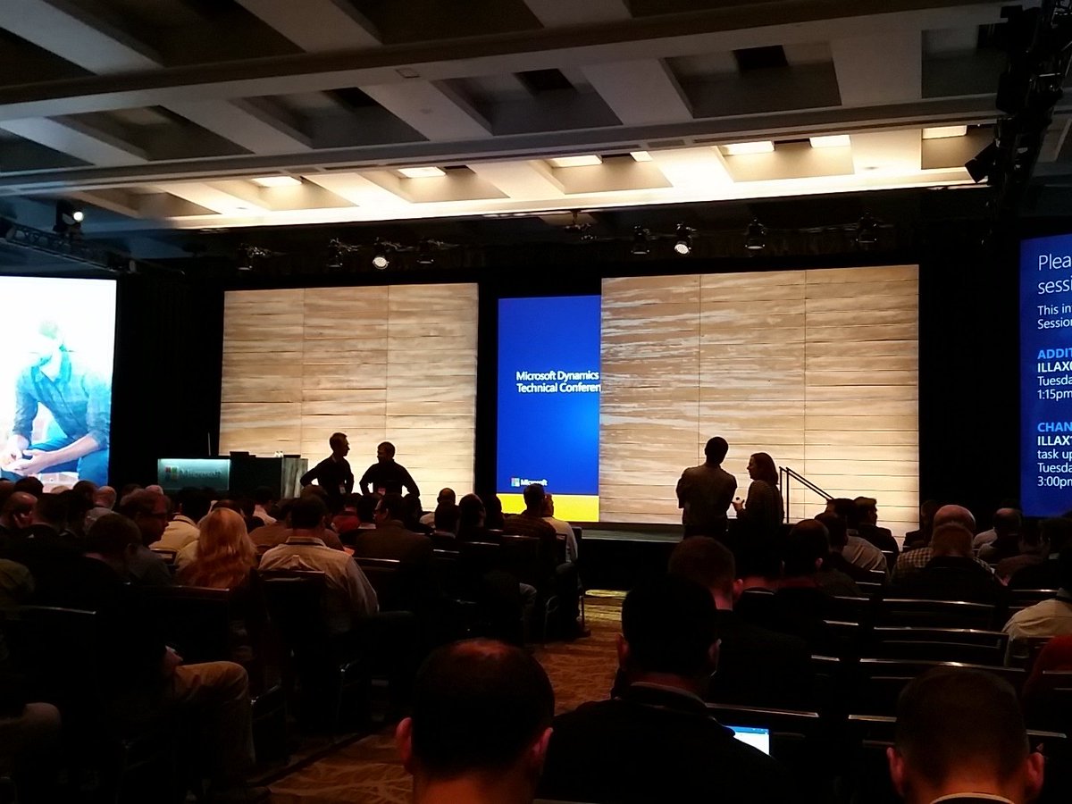 My AX Musings: Microsoft Technical Conference 2016 - Day 1 General Sessions