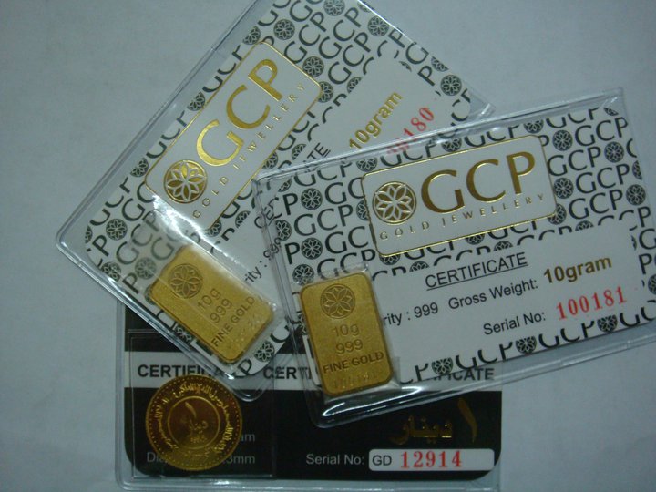 KHAZANAH EMAS GCP: KAMI MENJUAL EMAS TULEN