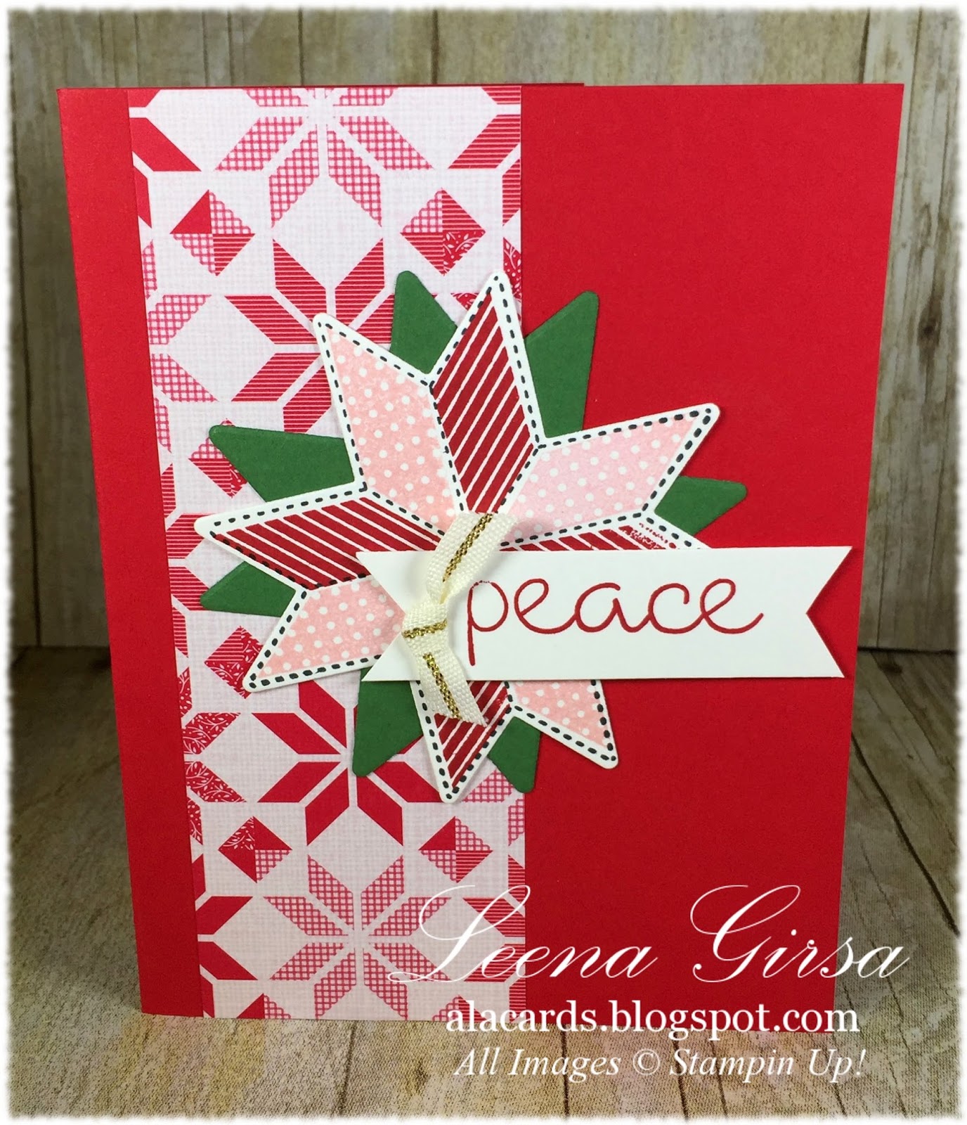 A La Cards: Quilted Peace Two Ways