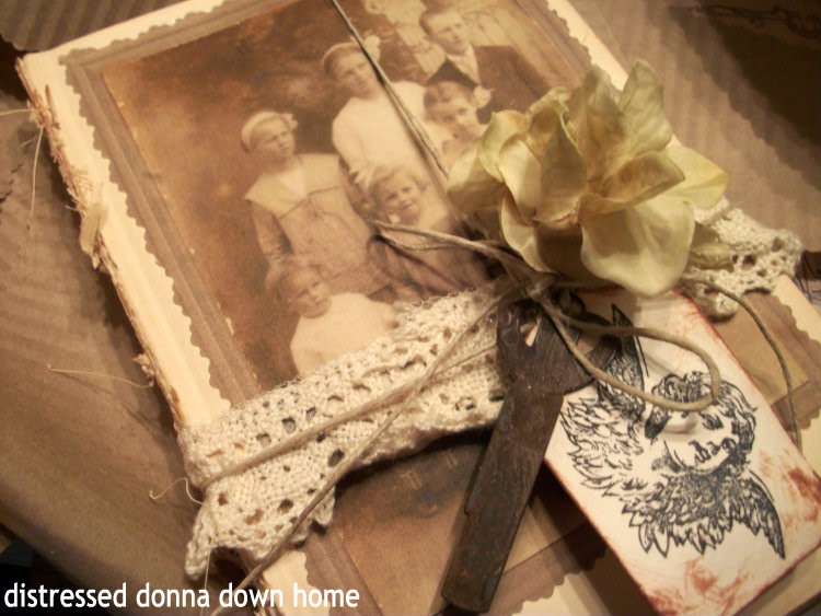 Distressed Donna Down Home: An Altered Stack