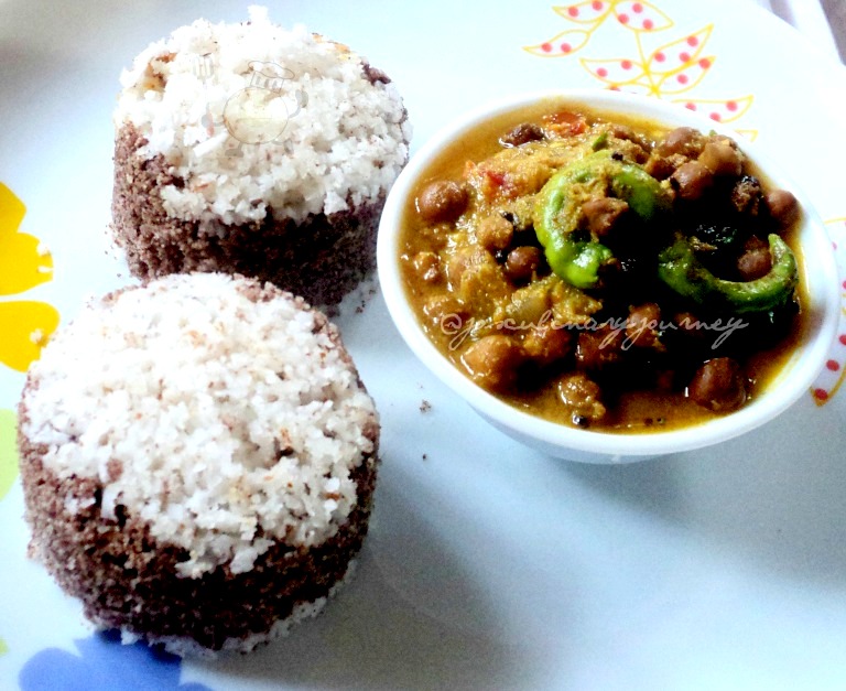 Jo's culinary journey: Red rice puttu and Kadala curry