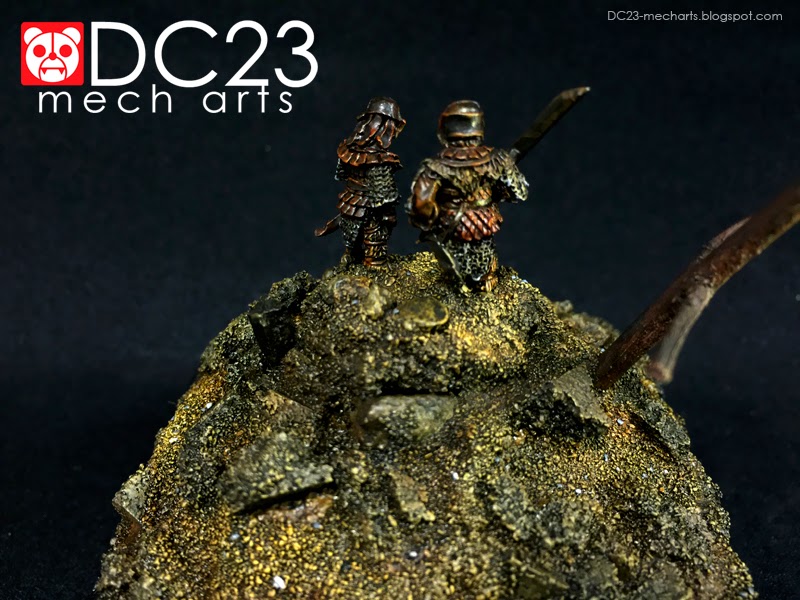 Games Workshop Sam and Frodo in Orc Armor verDC23 |Don Suratos aka DC23