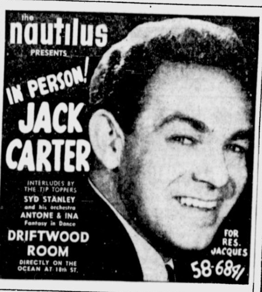 Classic Television Showbiz: An Interview with Jack Carter - Part Six