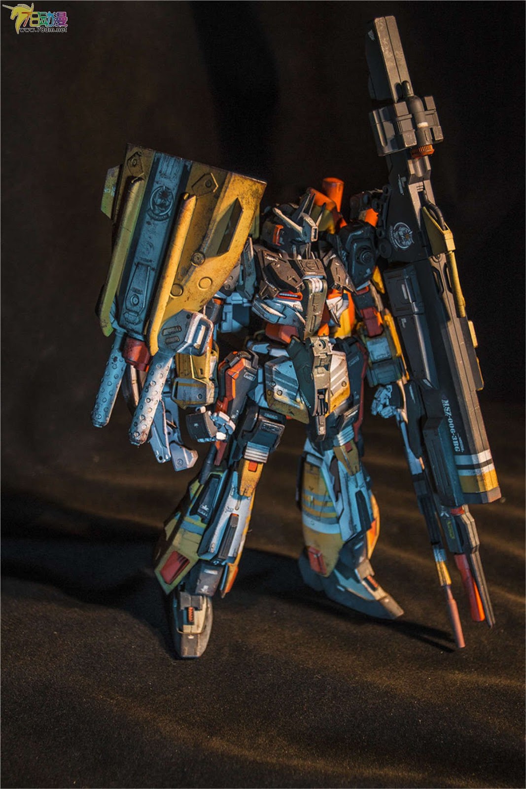 GUNDAM GUY: MG 1/100 MSZ-006-3B Zeta Gundam Unit 3 B-type Gray Zeta ...