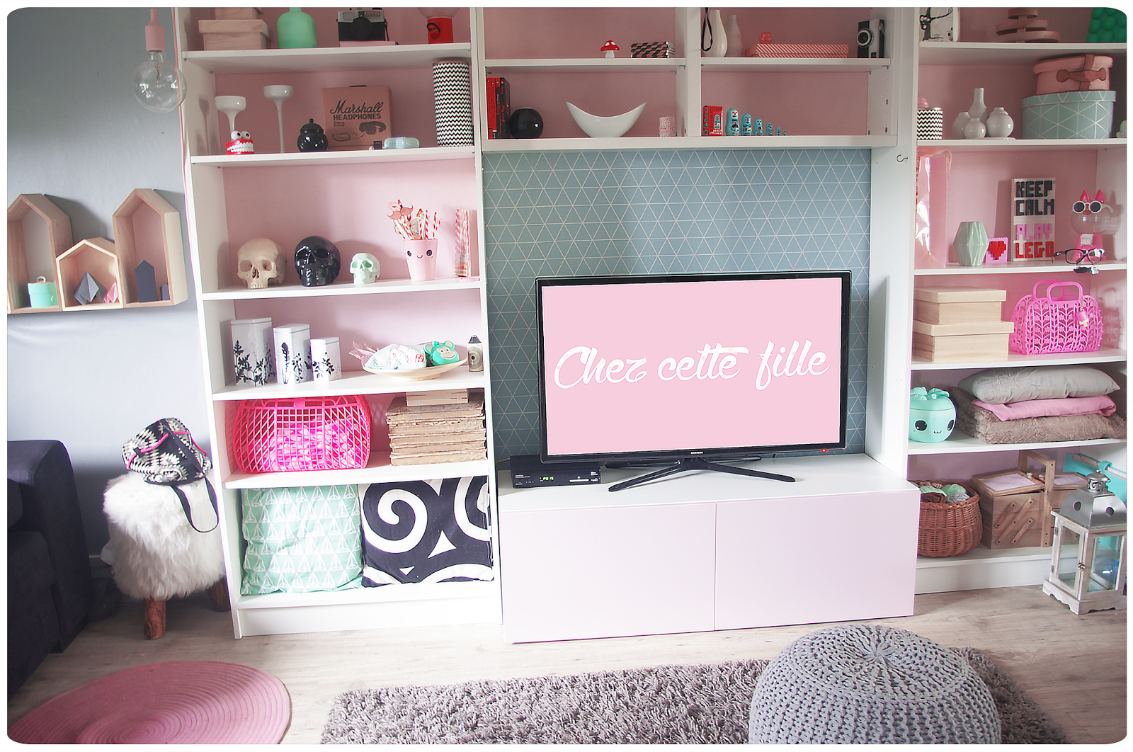 Mon coin télé Girly - Chez cette fille