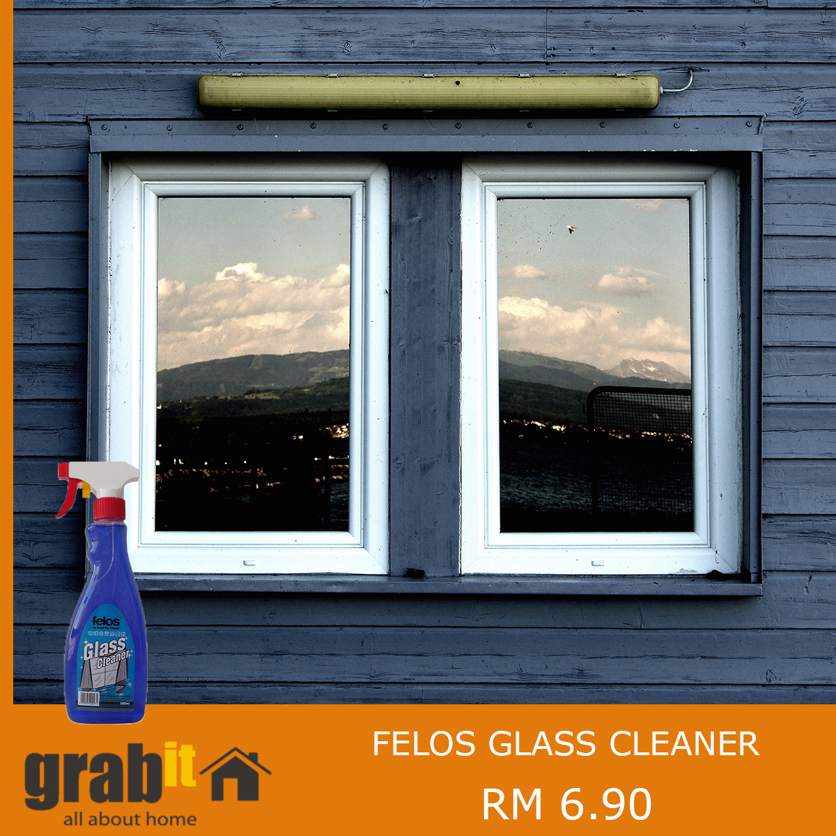 Shiny window for Christmas | GRABit.my