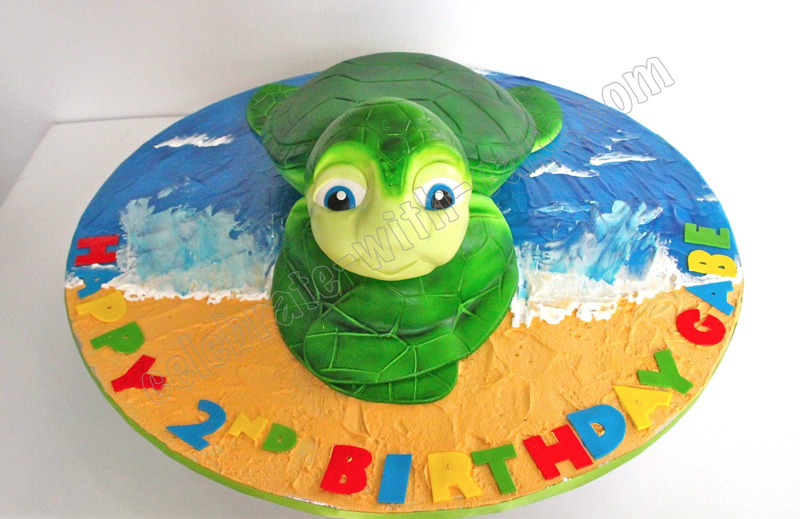 Sammy Turtle Cake
