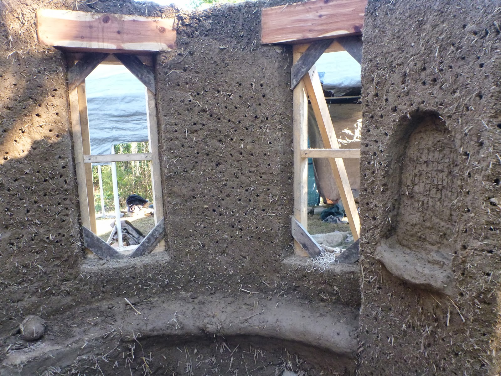you name it sustainable: Building with Cob