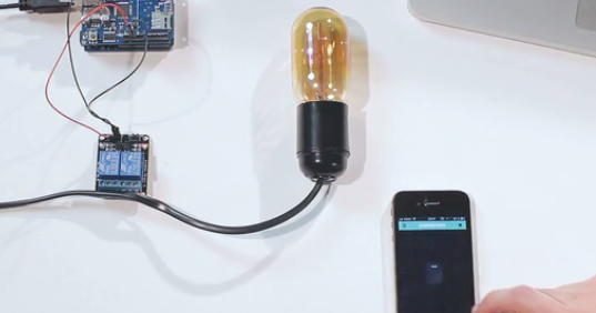 Control An Arduino Switch Light Bulb With A Smartphone in 60 Seconds ...