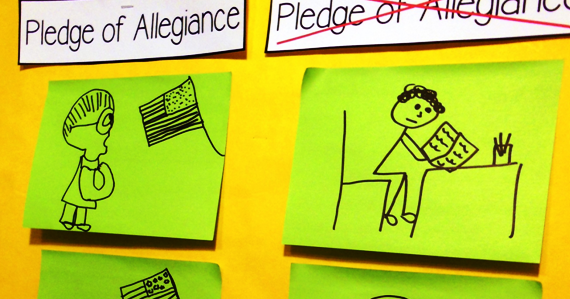 Lessons by Molly: Pledge of Allegiance Freebie and Civics Lessons