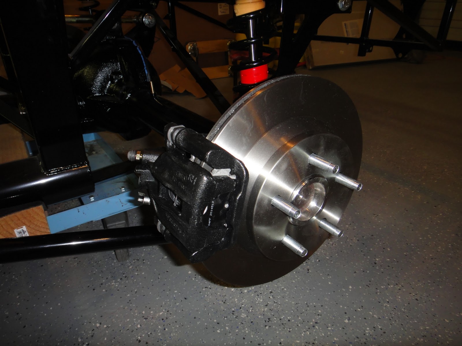 The Wrenchette: A Girl Builds a Roadster: Panhard rod & rear brakes ...