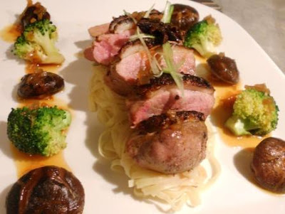 Mango Ginger: Spiced Duck Breasts with Ginger and Orange Sauce