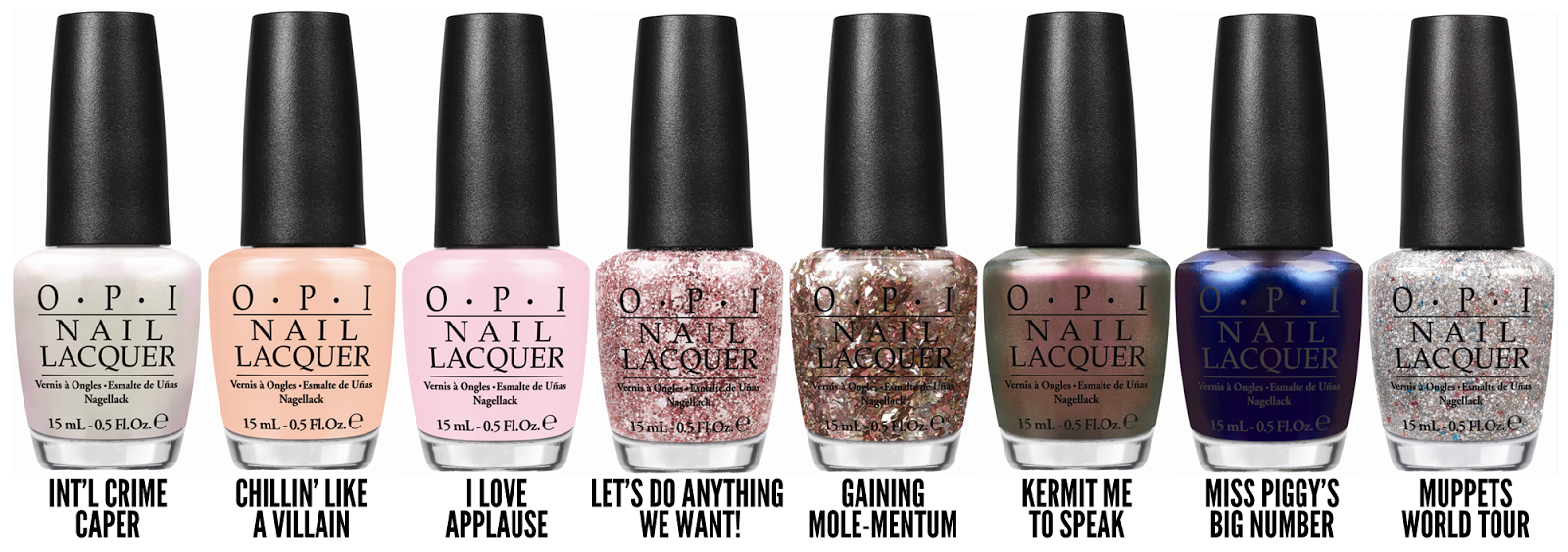 Chalkboard Nails News: OPI Muppets Most Wanted Collection