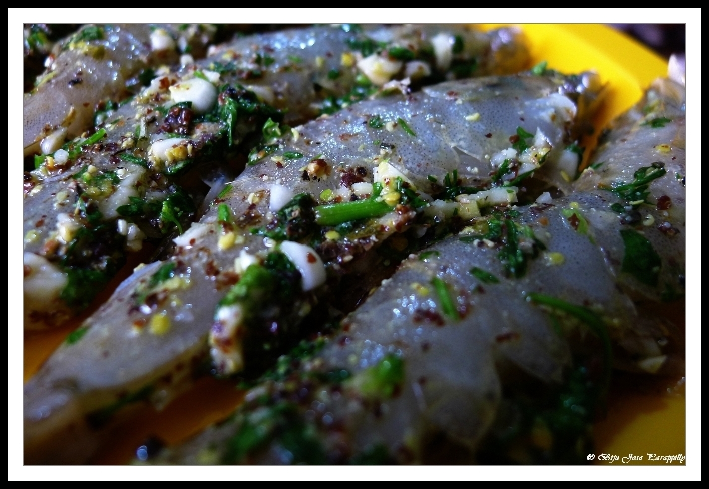 Our experiments with the Kitchen: Grilled Prawns