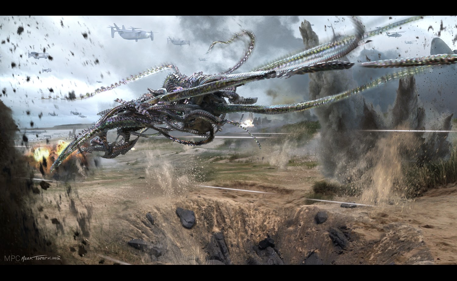 Edge of Tomorrow Concept Arts | Computer Graphics Daily News