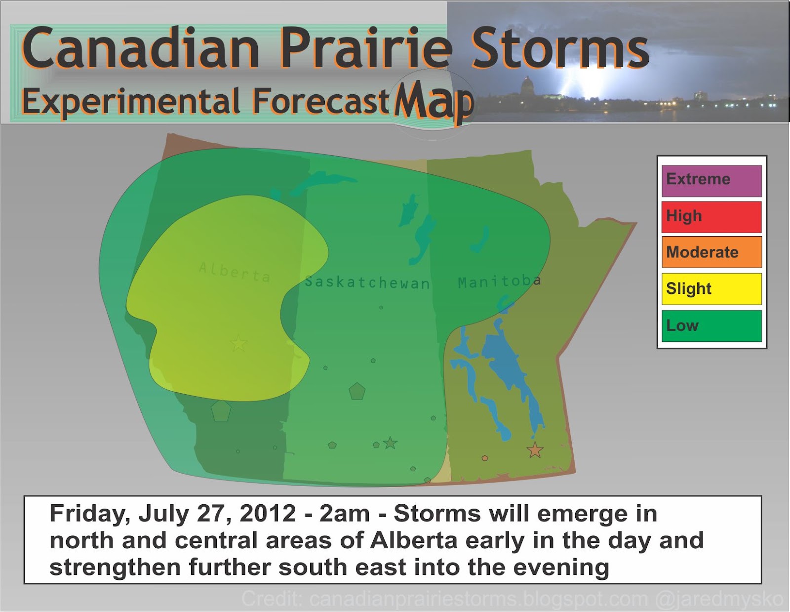 Canadian Prairie Storms: New Storm System Begins In Alberta Friday ...