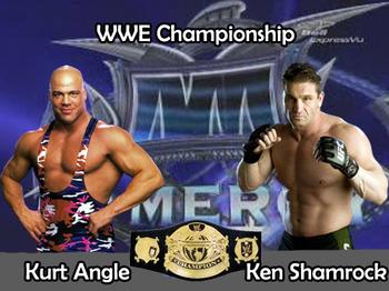 All World Sports: Kurt Angle Ankle lock