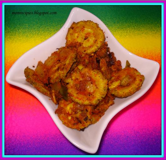 Mom's Recipies: Kakara Kaya Vepudu – Bitter Gourd Stir fry