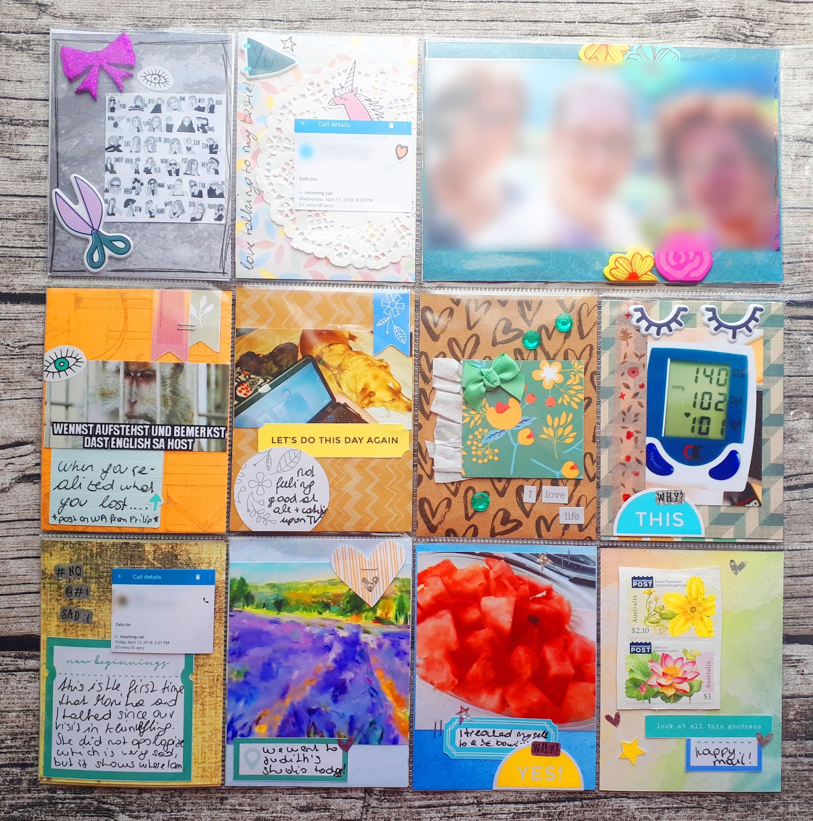 PotsieFighter: April 2018 Scrapbooking & Project Life share