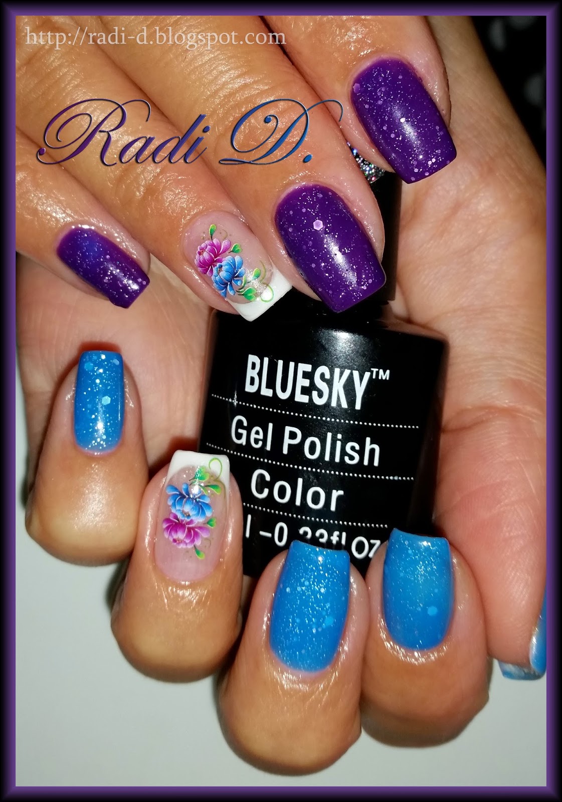 It`s all about nails: Color changing gel polish