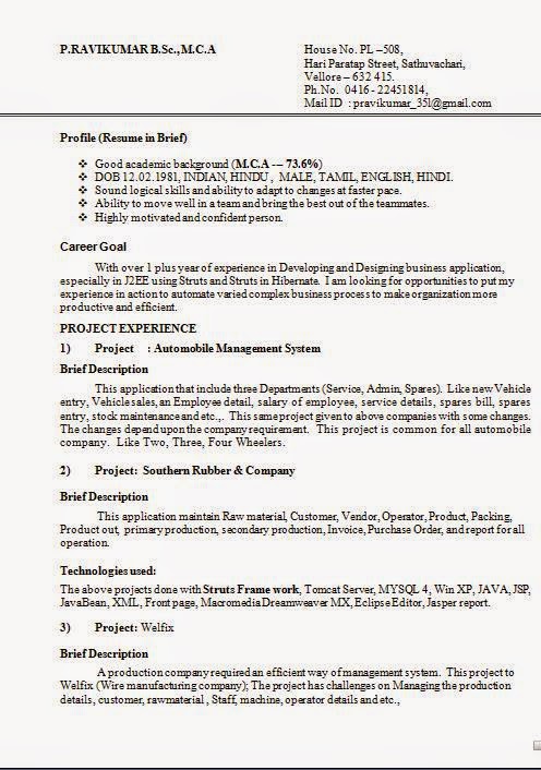 official biodata format