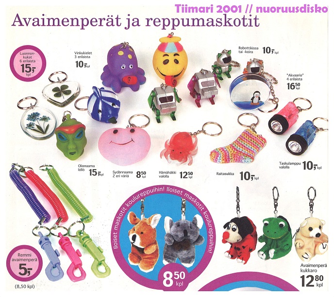 Nuoruusdisko: Tiimari - tilpehööritaivas!