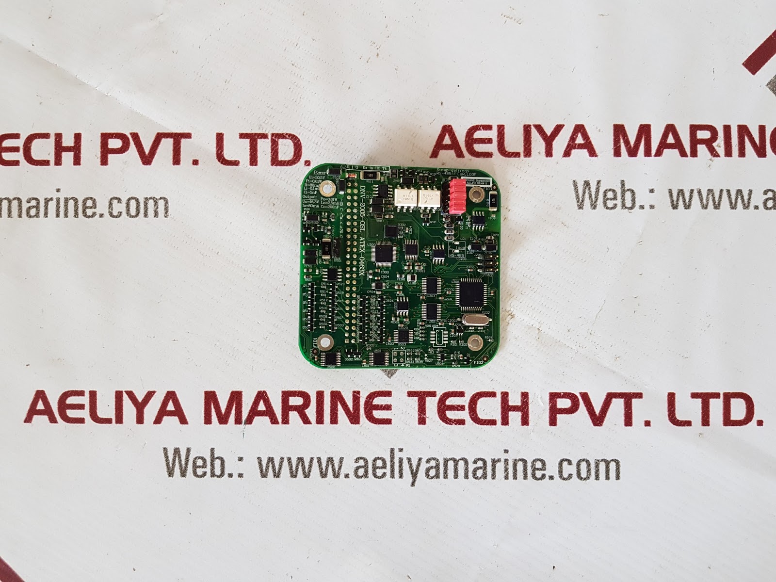 DNV-2005-OSL-ATEX-0463X AD410 REV.6 CARD - Aeliya Marine