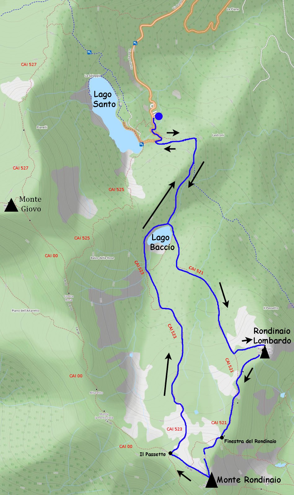 Escursionismo a 360°: Monti Rondinaio e Rondinaio Lombardo (EEAI)