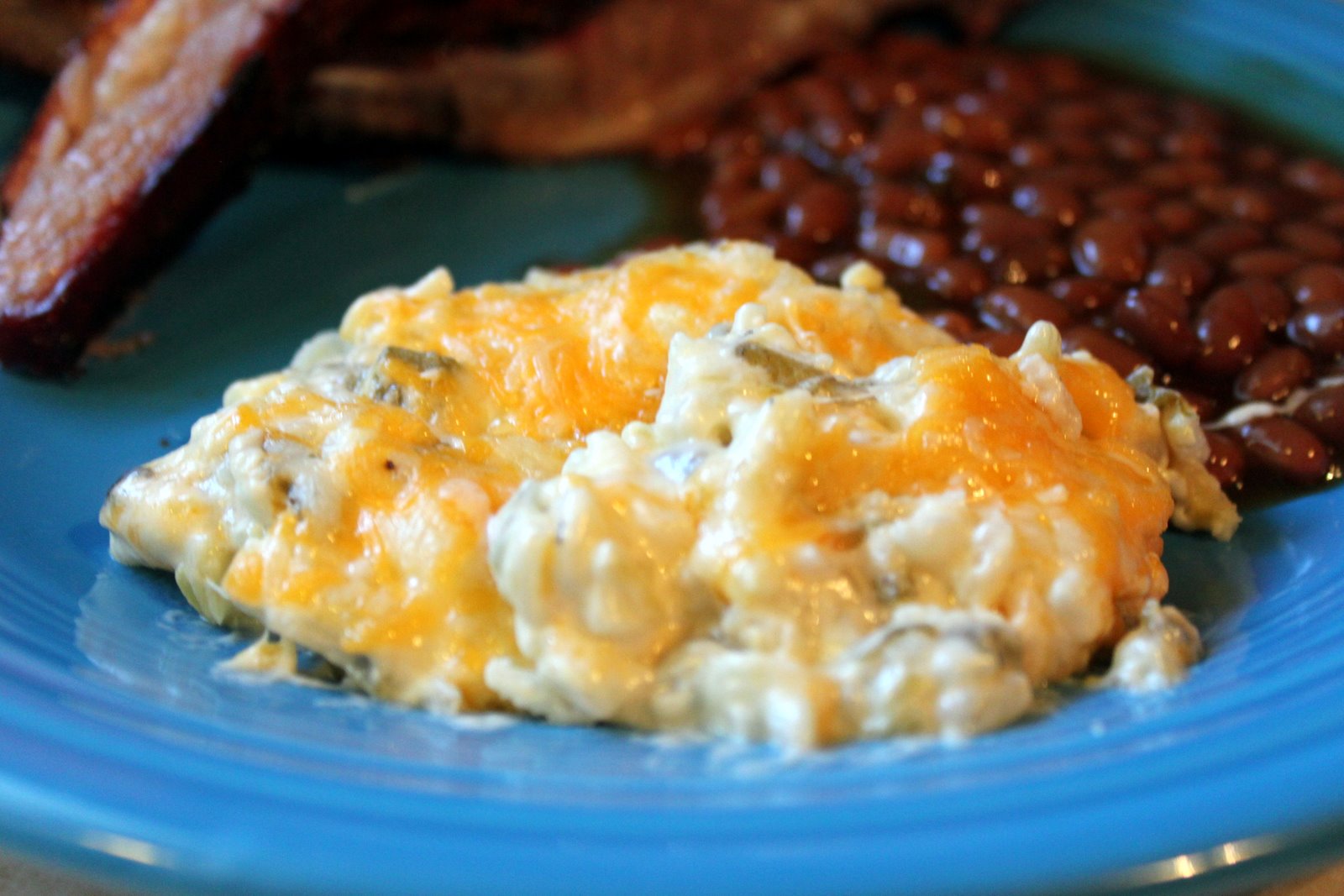 Country Girl at Heart: Green Chile Rice