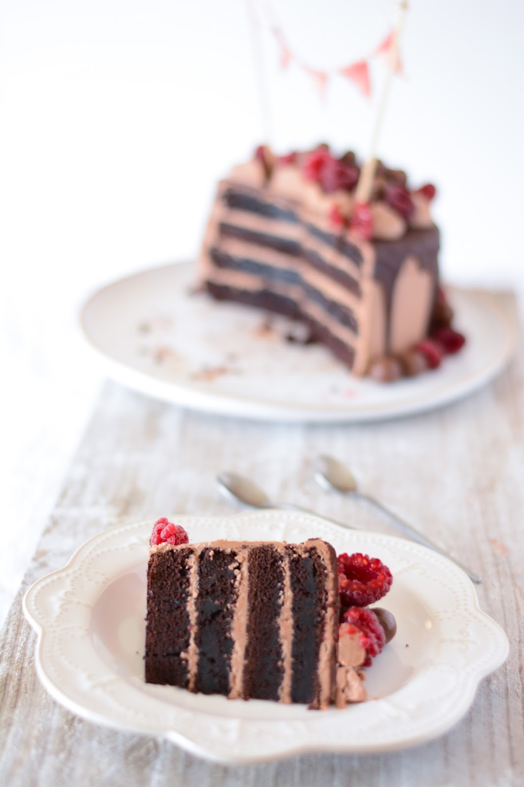 Chic, Chic, Chocolat: Gâteau d'anniversaire chocolat et framboises