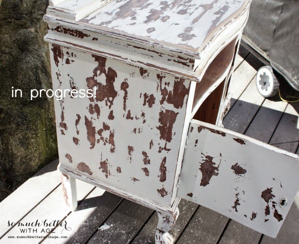 Sew Sweet Vintage: chippy chair